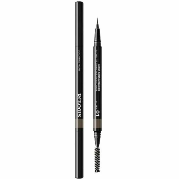 Фломастер для бровей Relouis Micro Eyebrow Marker, тон 01