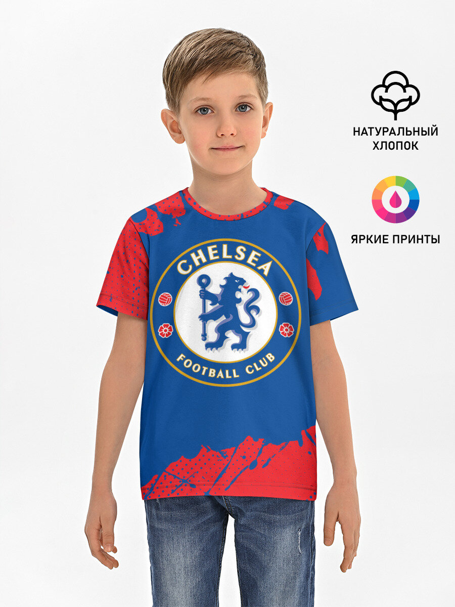 Футболка хлопковая детская CHELSEA F.C. / ЧЕЛСИ