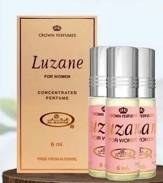 Арабские масляные духи Al Rehab Luzane, 3 шт 6 мл