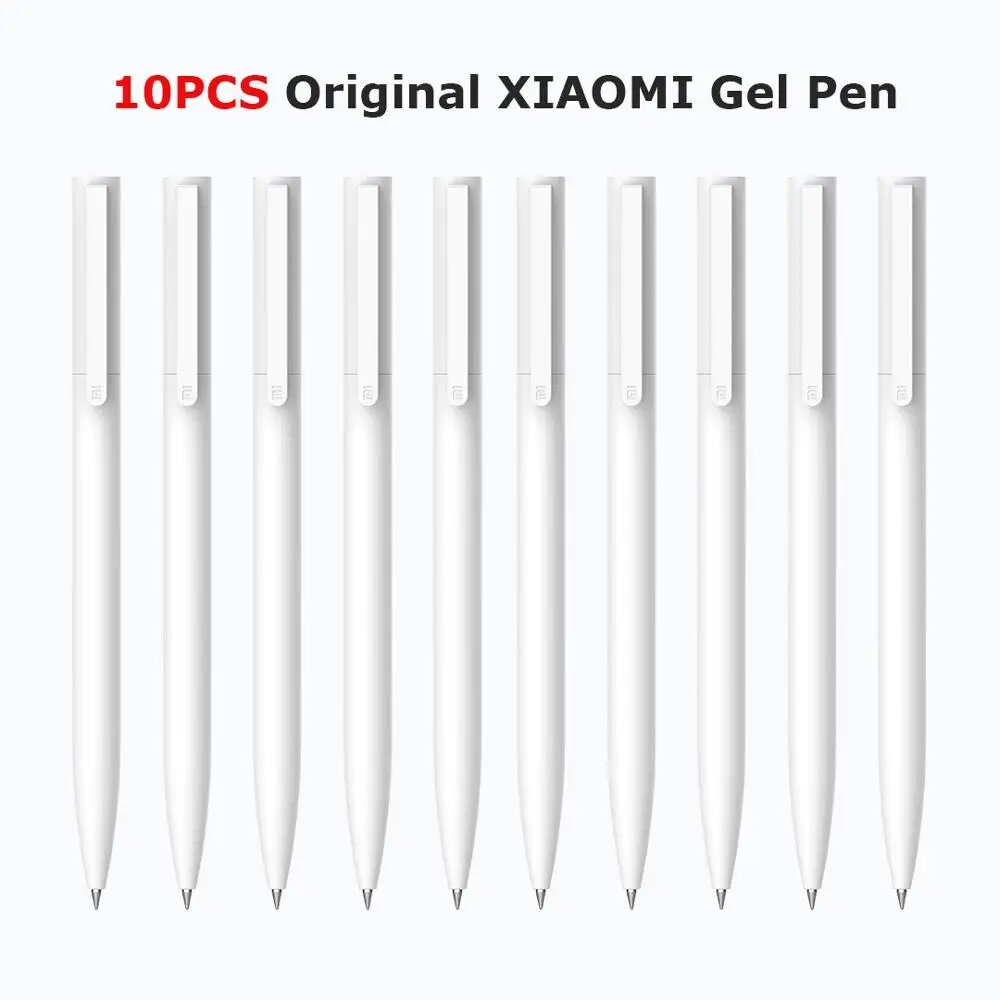Шариковые ручки Xiaomi 0,5 мм 10 Gel pens