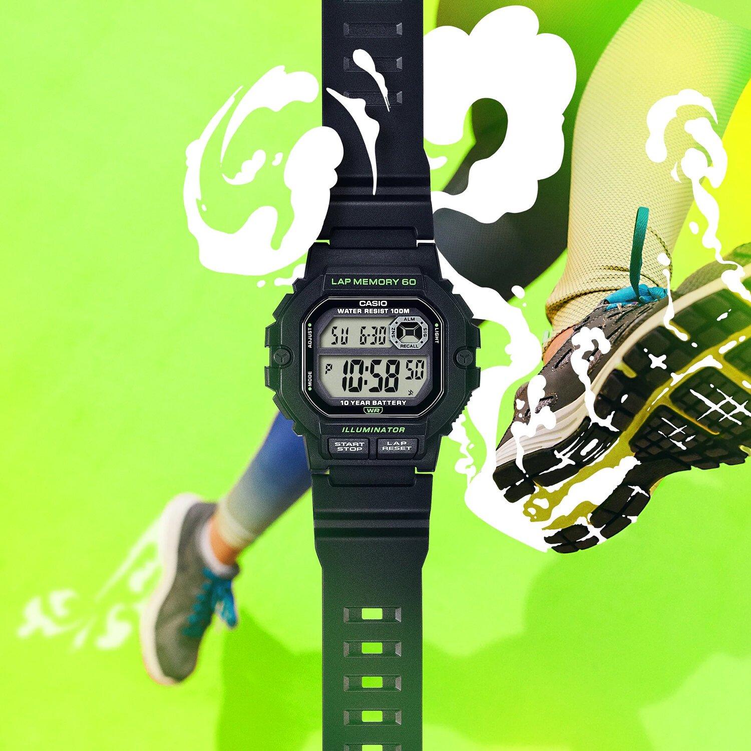 Наручные часы CASIO Collection, черный — фото 1