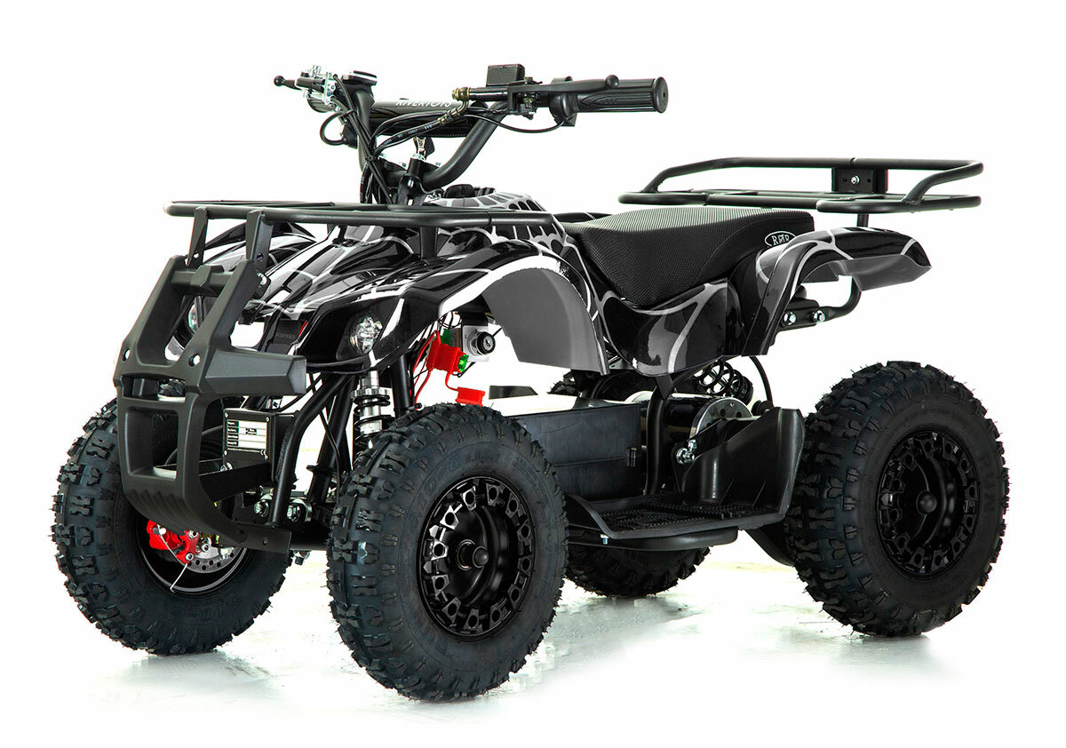Детский электроквадроцикл RiverToys ANRI Черный Spider