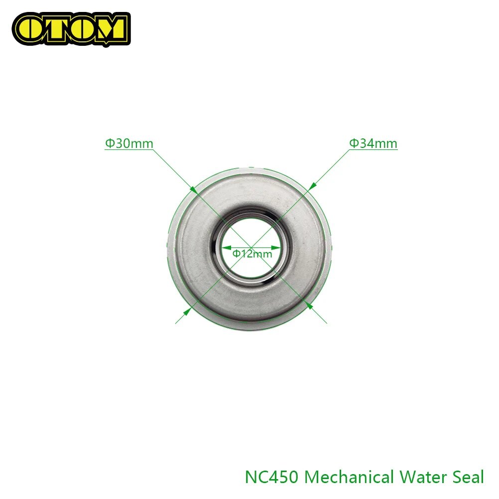 Уплотнение вала водяного насоса мотоцикла, механическое кольцо, подшипник в сборе для ZONGSHEN NC250 NC450 AVANTIS ENDURO MOTOLAND GR BRA KAYO NC450 Water Seal