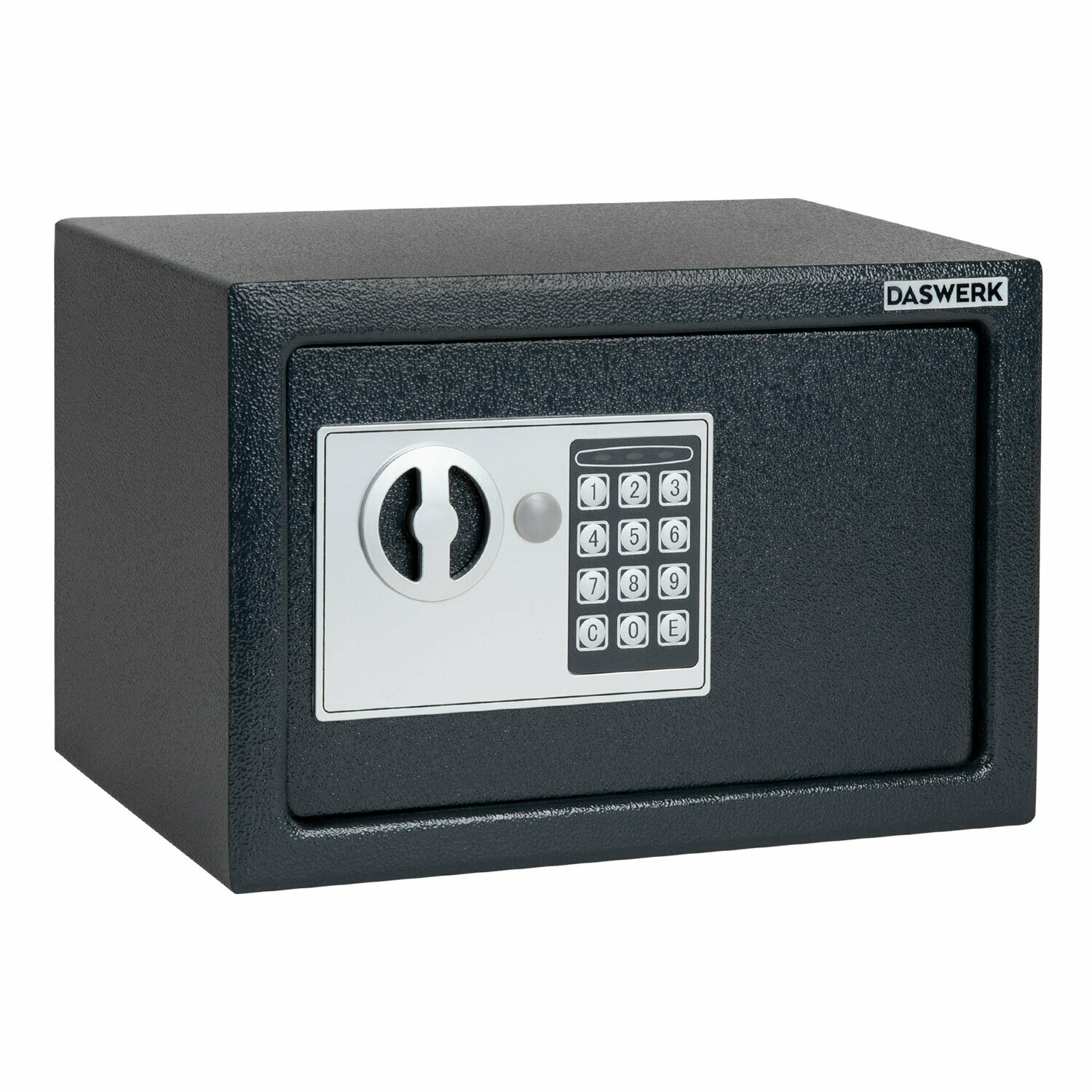 Сейф мебельный DASWERK (дасверк) SC-200EL (200х310х200 мм), электронный замок, графит, 291341