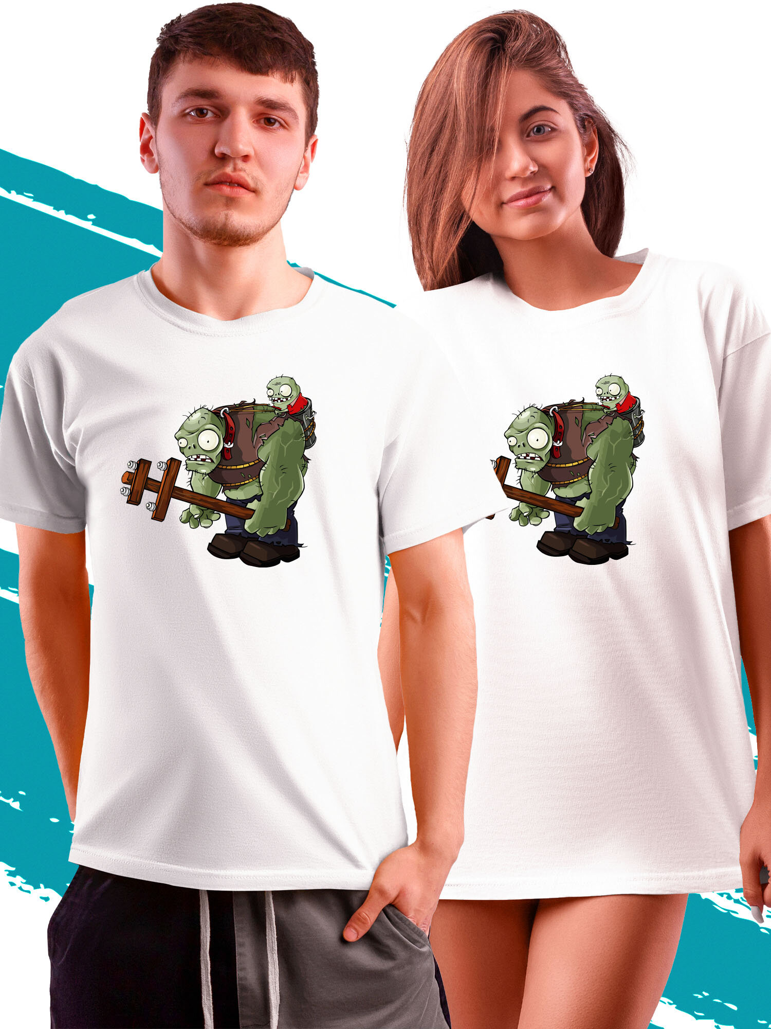 Футболка Растения Против Зомби