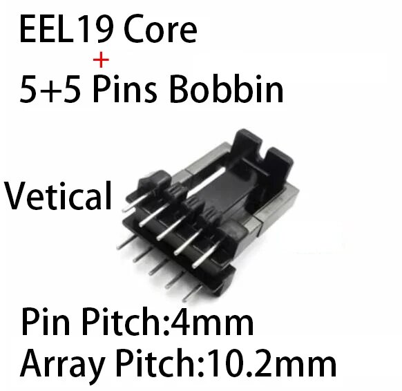 Вертикальный трансформатор EEL19, Цвет: 4Sets