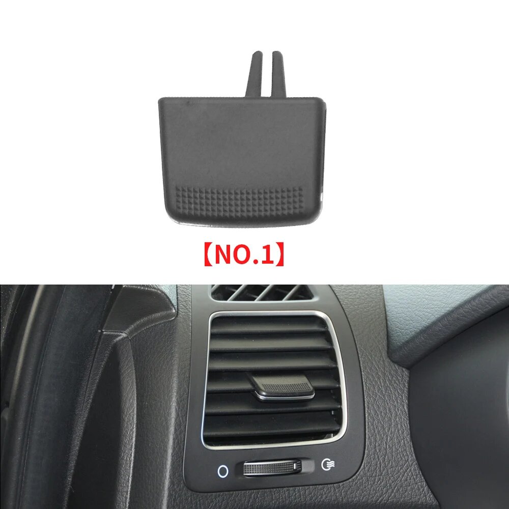 Автомобильный передний ряд, центральный левый и правый зажим для вентиляционной решетки No.1