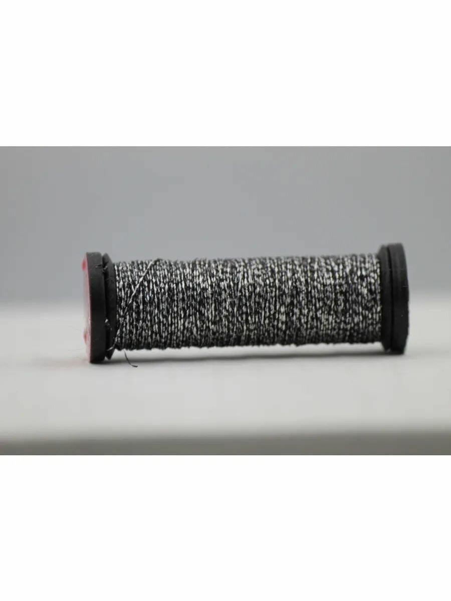 Металлизированные нитки Kreinik Very Fine Metallic Braid #4 11 м, цвет: 5010