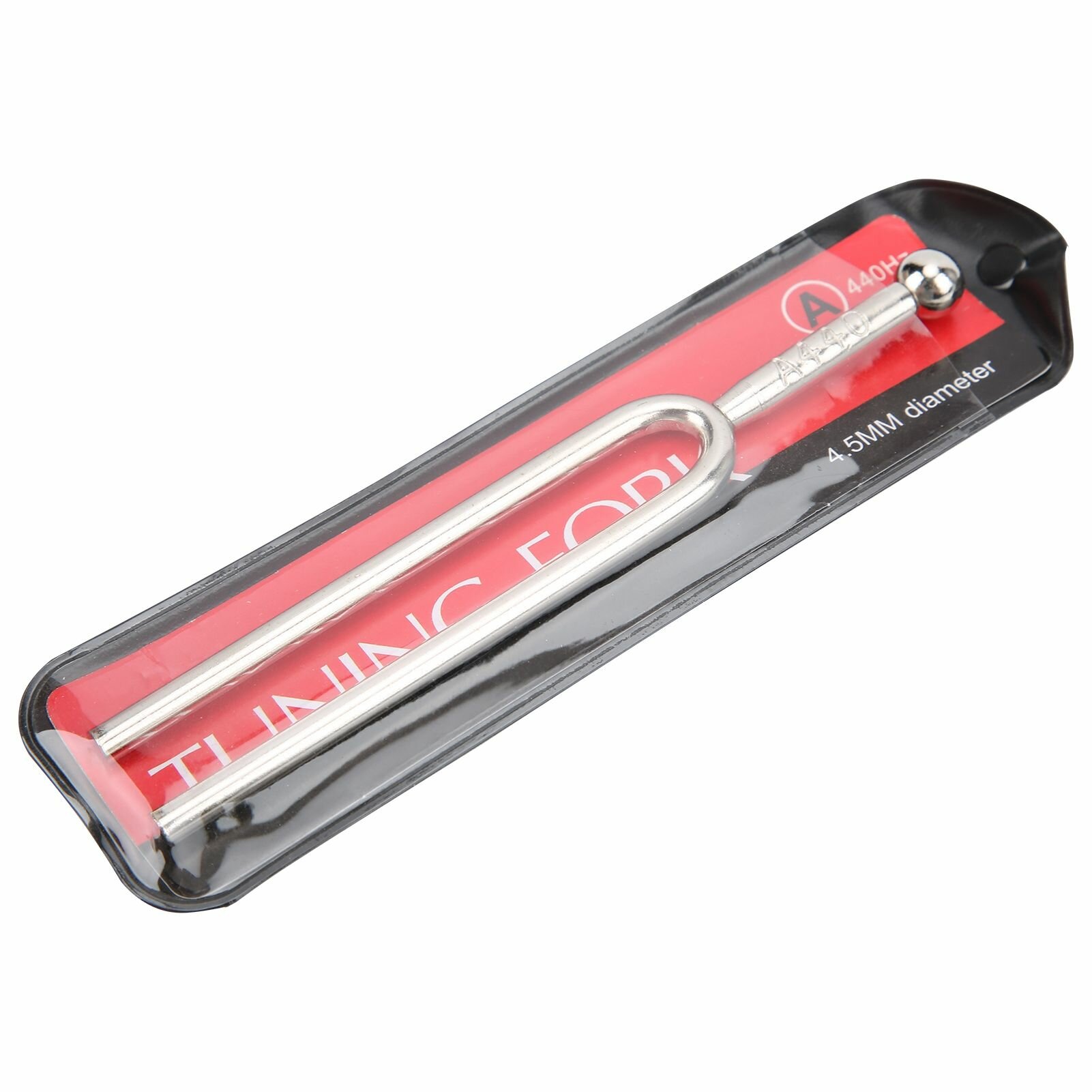 440 Гц Стандартный камертон из нержавеющей стали, музыкальный инструмент для гитары, скрипки, серебра, прочный, точный звуковой инструмент