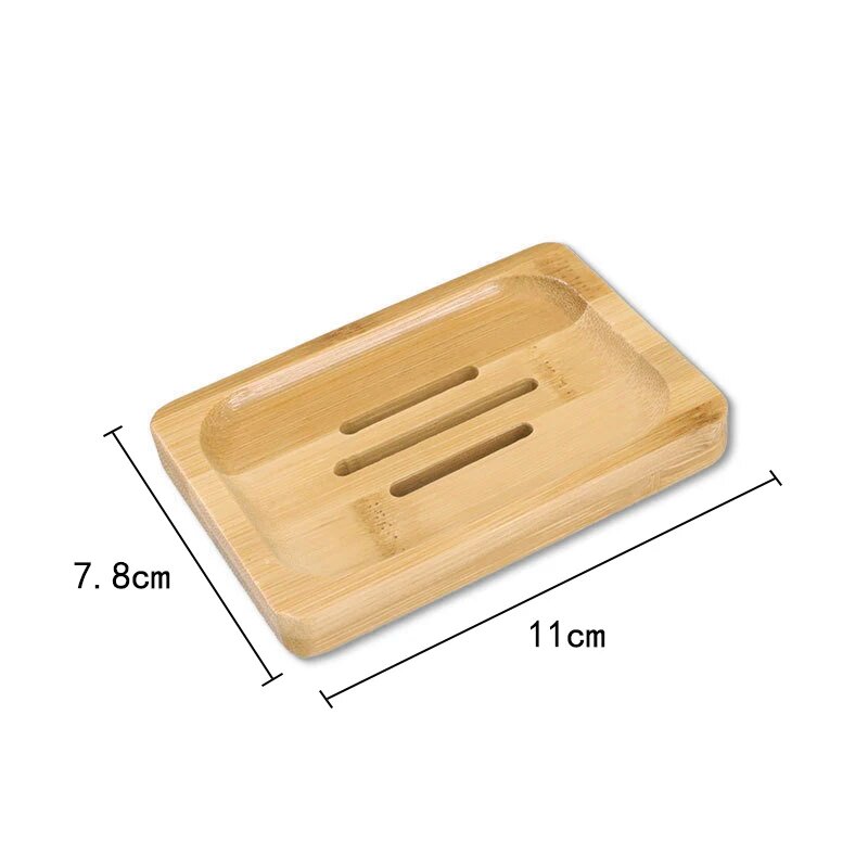 Деревянная мыльница из бамбука D