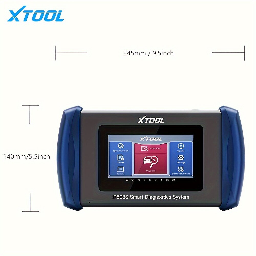 XTOOL IP508S OBD2 диагностический инструмент для автомобилей с 5 системами, бесплатные обновления на всю жизнь, поддержка CANFD