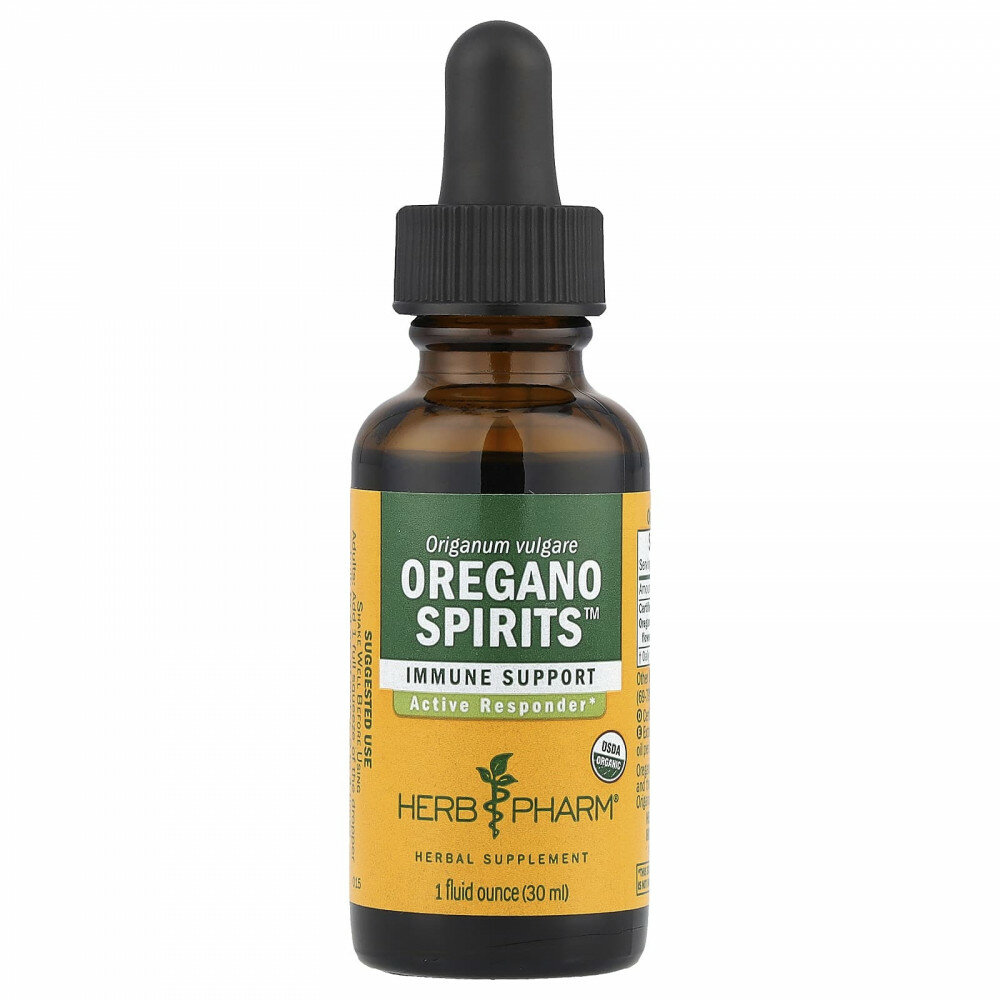 Herb Pharm, Oregano Spirits ™, 30 мл (1 жидк. Унция)