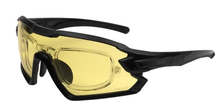 Очки баллистические тактические PMX Austere G-8530STRX Anti-fog Diopter Желтые 89%