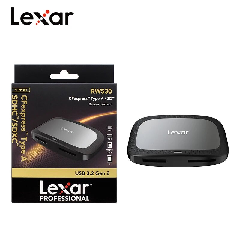 Lexar Профессиональный кардридер CFexpress Type A/UHS-II SD 2 в 1