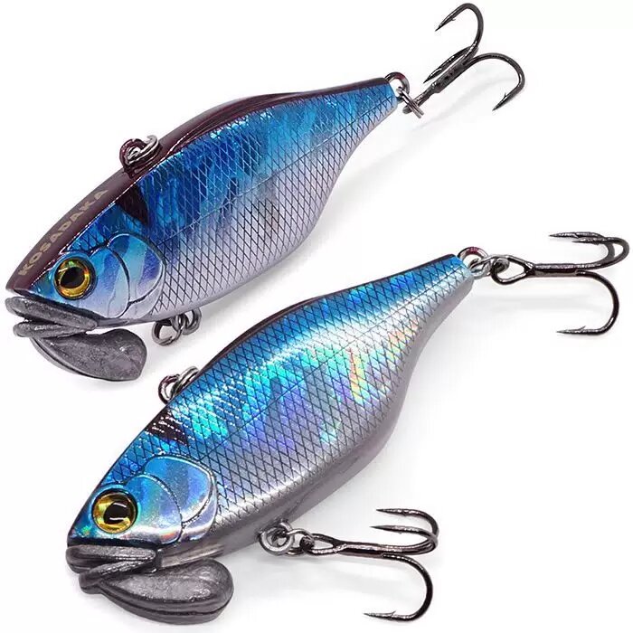 Воблер для рыбалки Kosadaka TRIGON TN 60S BLU, 60.0 мм, 19.0 г, blu