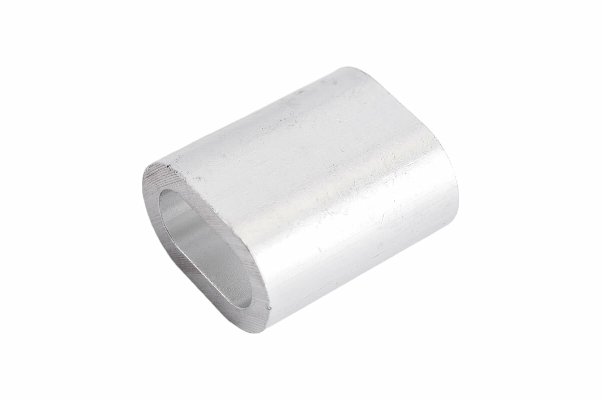 Tech-Krep Зажим наконечника троса прижимной 6 мм DIN 3093, 1 шт, ярлык 102760