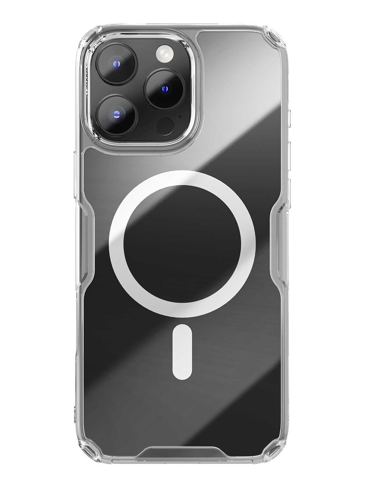 Nillkin для iPhone 16 Pro Max чехол Nature TPU Pro Magnetic White