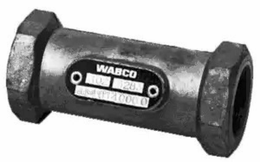 WABCO 4340140000 клапан обратный ! Pmax=18bar M22x1.5/M22x1.5 \BPW, Iveco, MB