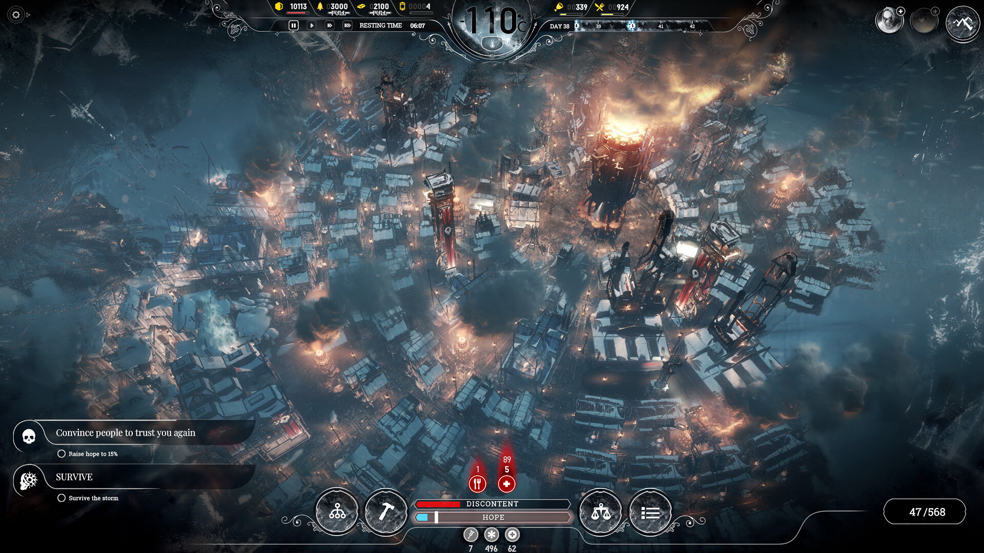 Frostpunk, Все страны — фото 1