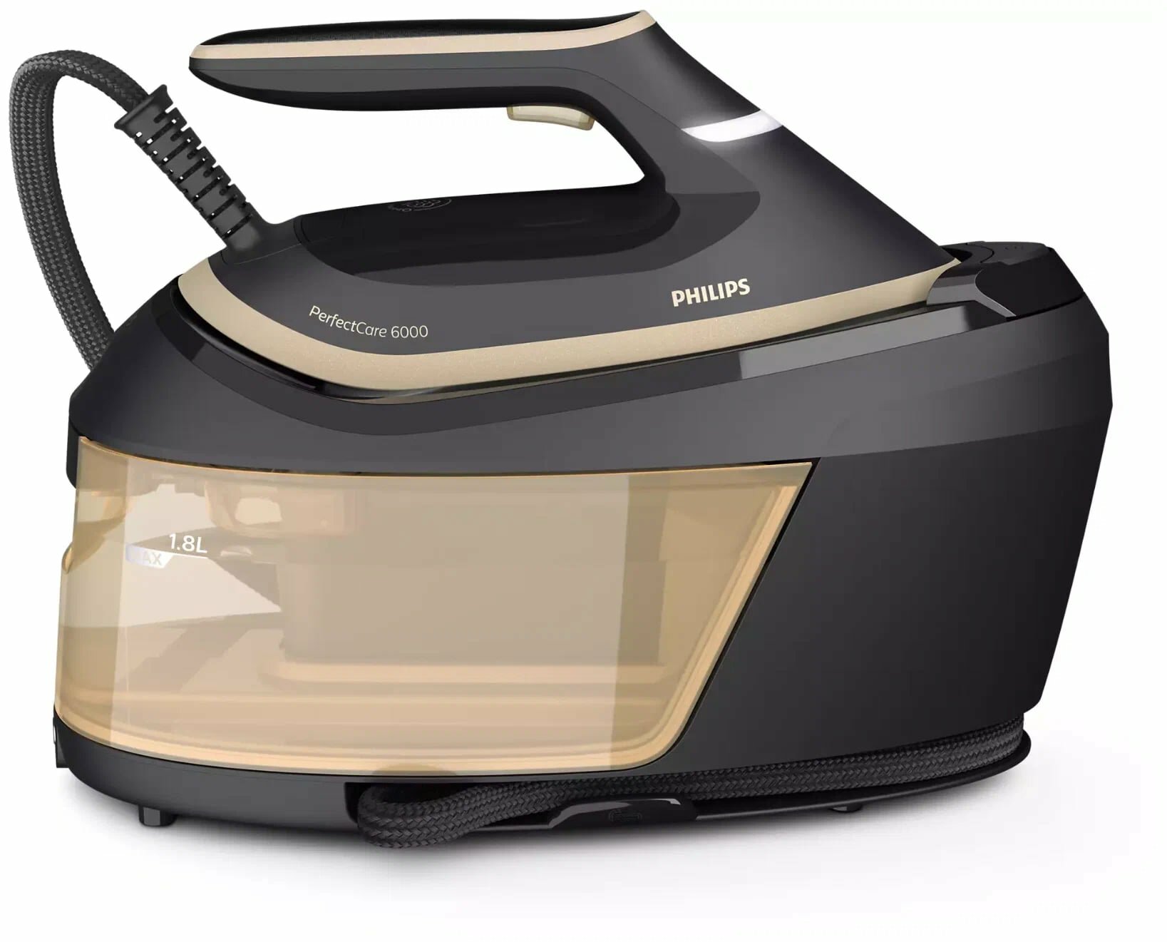 Парогенератор Philips PerfectCare 6000 (PSG6064/80) черный/бежевый