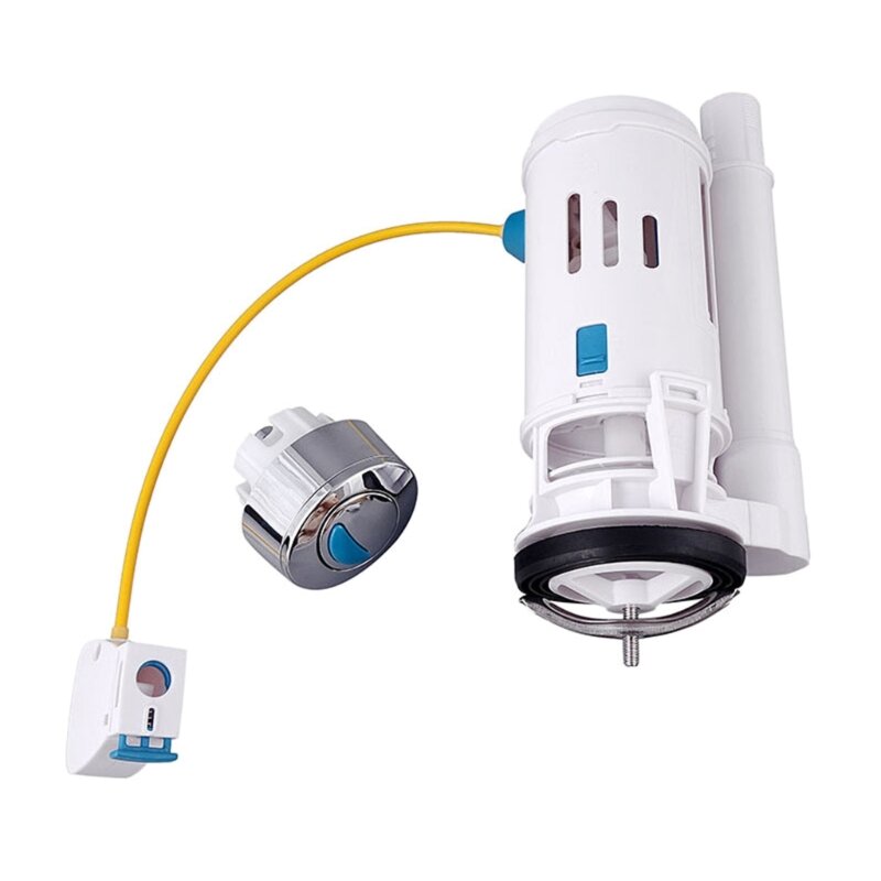 Управление линией двойной строки дренажные клапаны промыть туалетные резервуары Эффективный аксессуар для промывки, разделенный тип