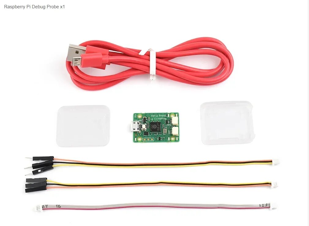 Raspberry Pi оригинальный USB-зонд для отладки, набор для отладки оборудования, разработанный для Pico, на основе микроконтроллера RP2040