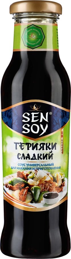 Соус соевый для обжаривания SEN SOY Premium Терияки сладкий, 320г