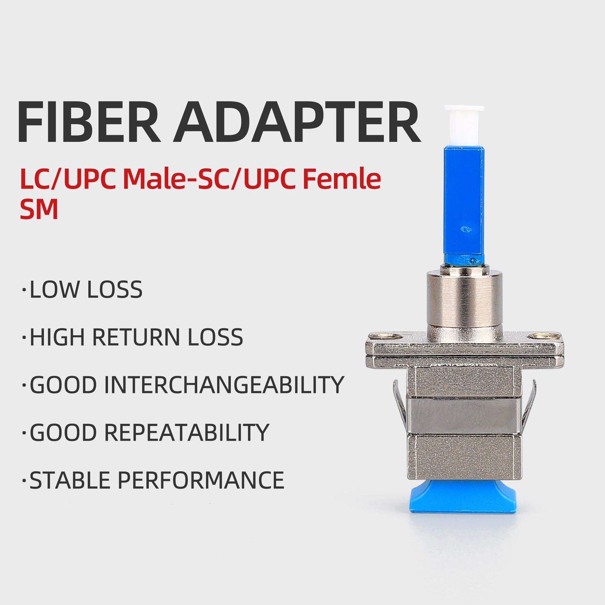 KELUSHI LC-SC Преобразователь оптического разъема LC-SC UPC