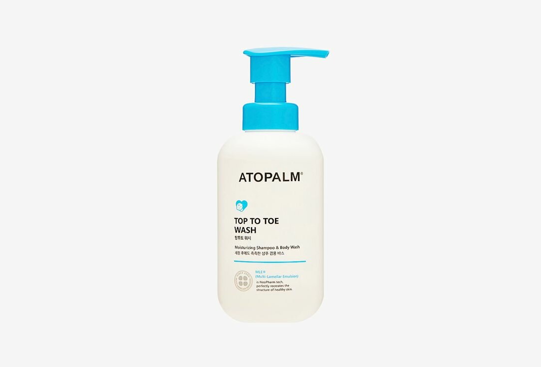Гель для душа ATOPALM детский Top to Toe Wash 300 мл