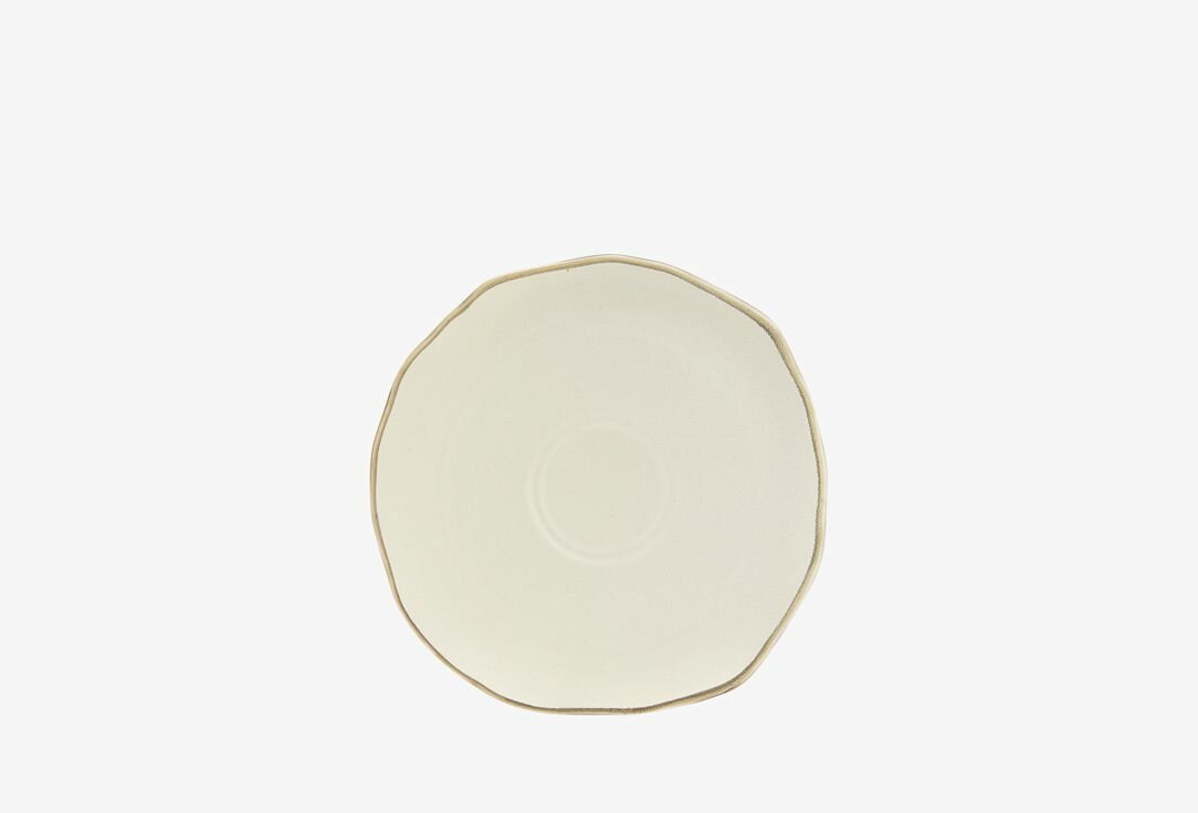 Тарелка десертная TWO EIGHT Home Chef Shell, бежевая