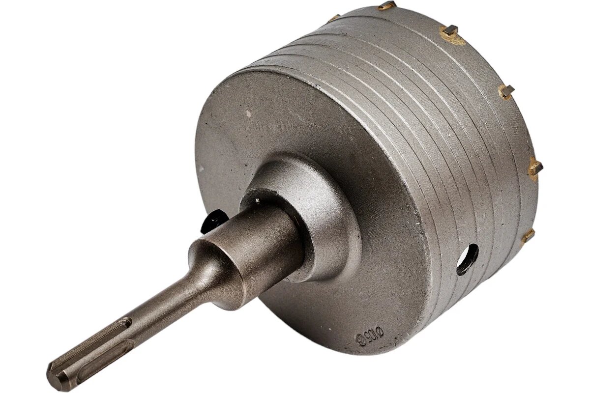 Коронка твердосплавная по бетону 95 мм в сборе с хвостовиком SDS+ 110 мм