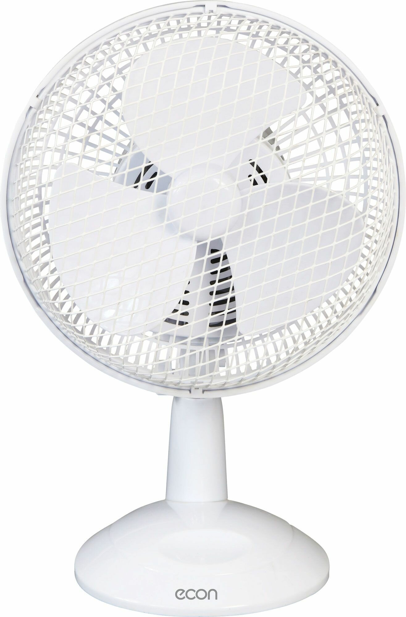 Вентилятор настольный Econ ECO-TBF701 white, 2 скорости, режим Turbo, режим осцилляции, 25 Вт