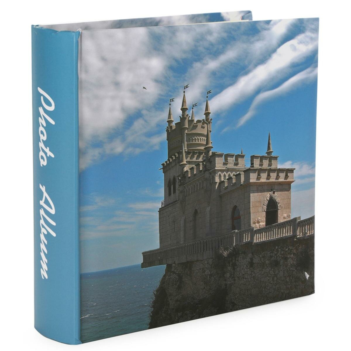 Фотоальбом Pioneer на 200 фотографий, 10х15 см, бумажный карман с мемо, книжный переплет, castlies 2 (82240/LM-4R200PPB)