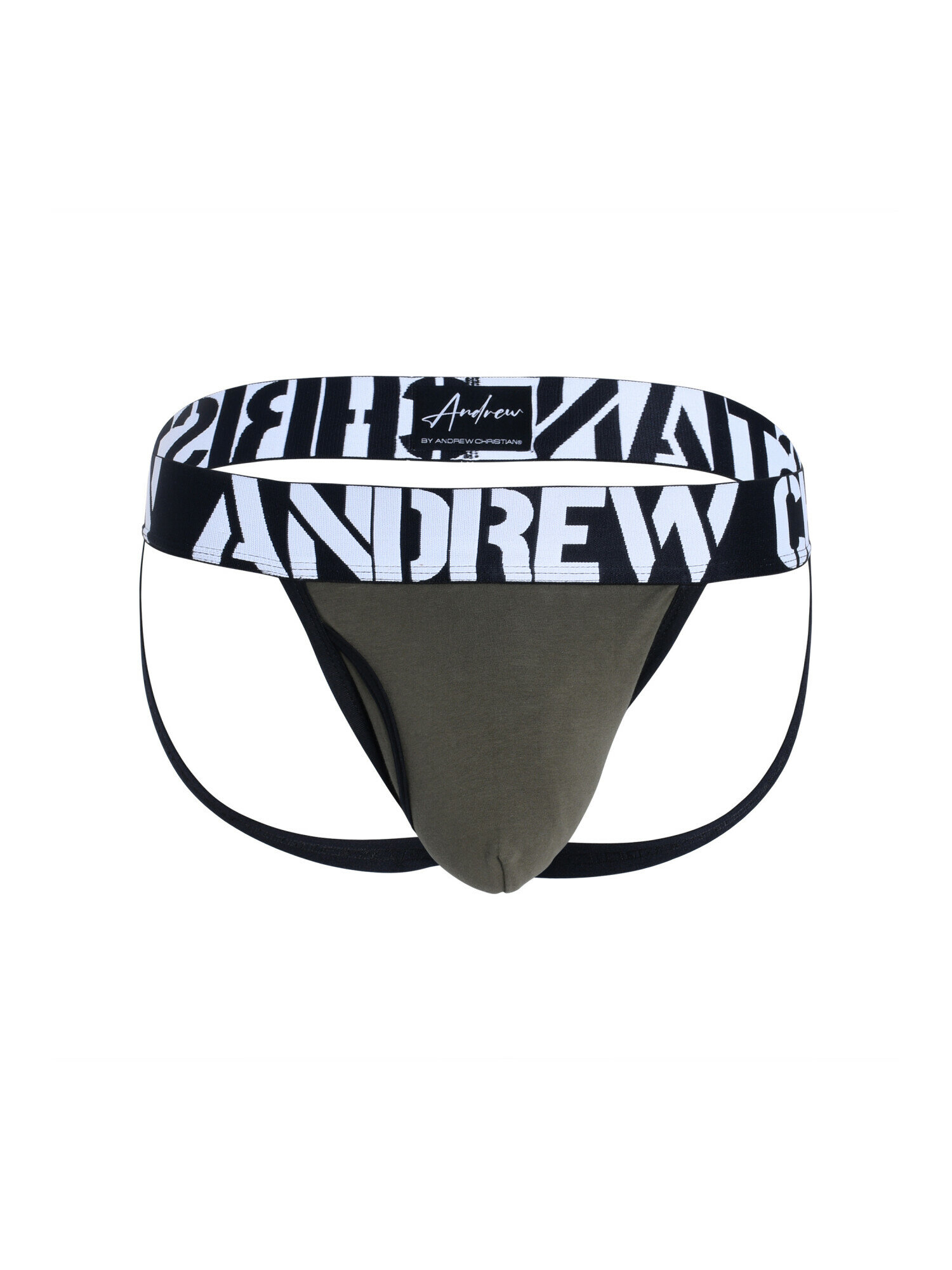 Трусы-джоки "Capsule Army Jock - Olive" / Andrew Christian / Хаки / Размер XL