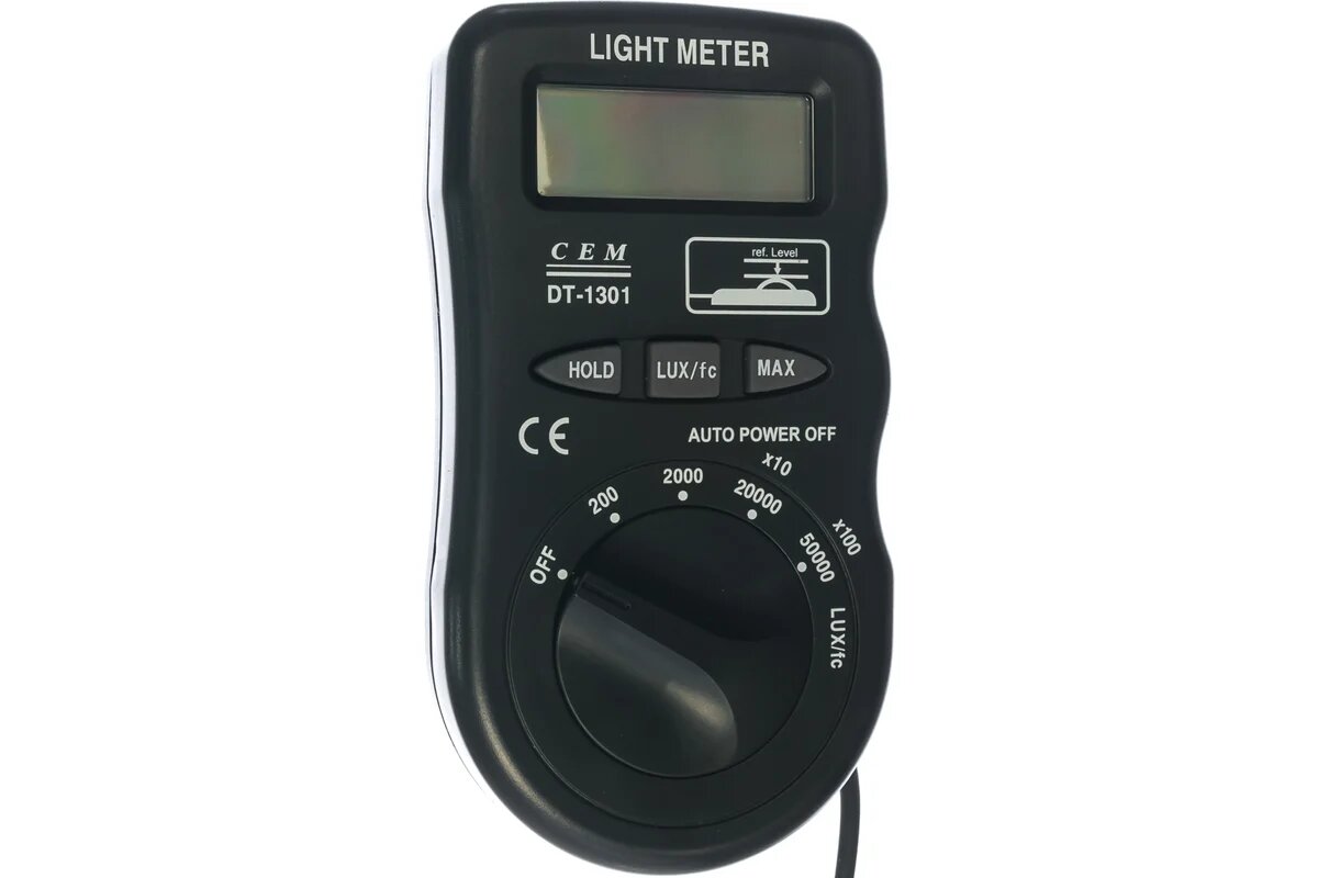 СЕМ DT-1301 Люксметр 480236 - портативный измеритель освещённости в люкс для лабораторий