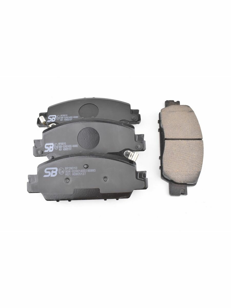 Колодки тормозные дисковые передние для а/м HONDA Civic, SB NAGAMOCHI BP28010