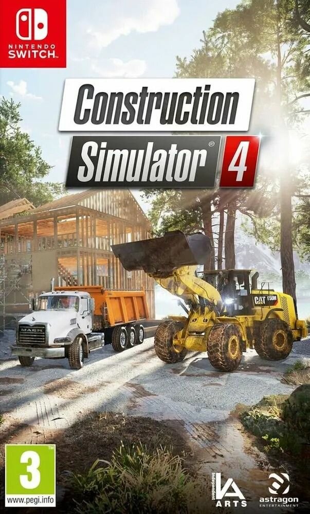 Игра Construction Simulator 4 (Nintendo Switch, Русские субтитры)