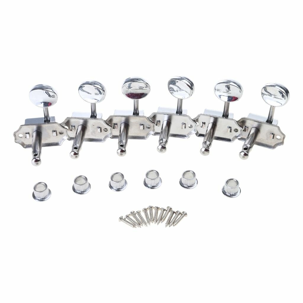 Струнные аксессуары, Прорезная кнопка для струн ретро-электрогитары Qin