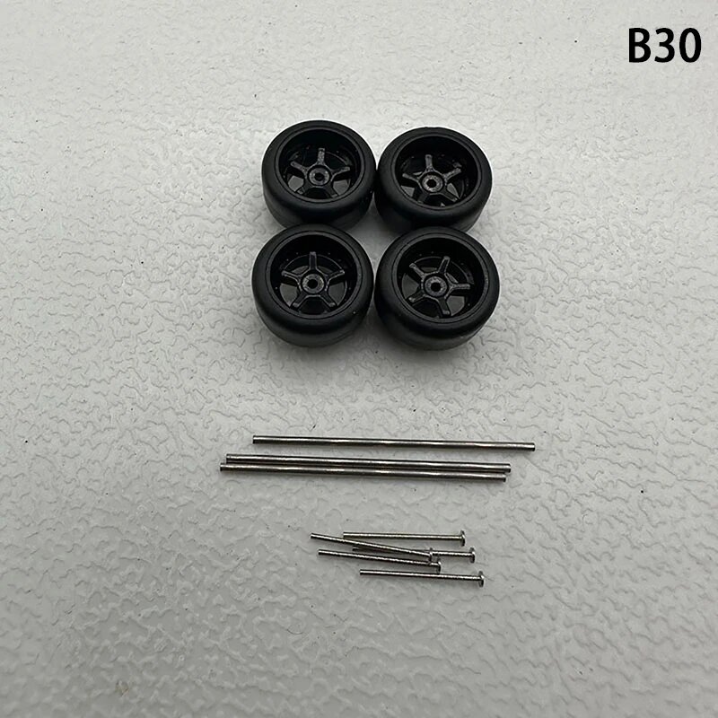 Игрушечные колеса 1:64 для моделей автомобилей B30 5Claws Black