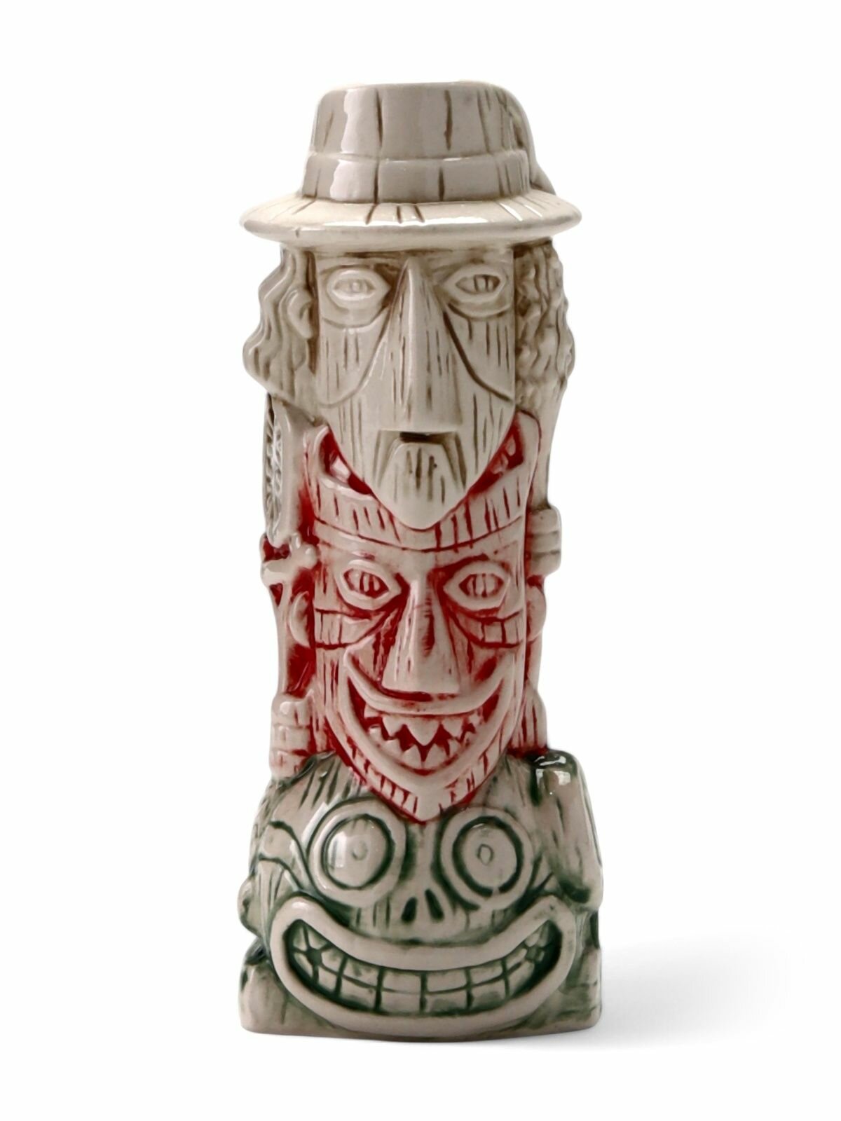 Стакан для коктейлей Тики , 400 мл, три лица, керамика, бежевый