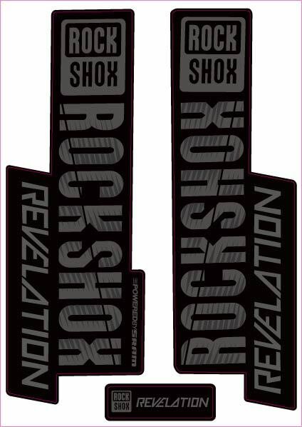 Наклейка LYRIK ROCK-SHOX, для горного велосипеда, передняя вилка, 2018 г.