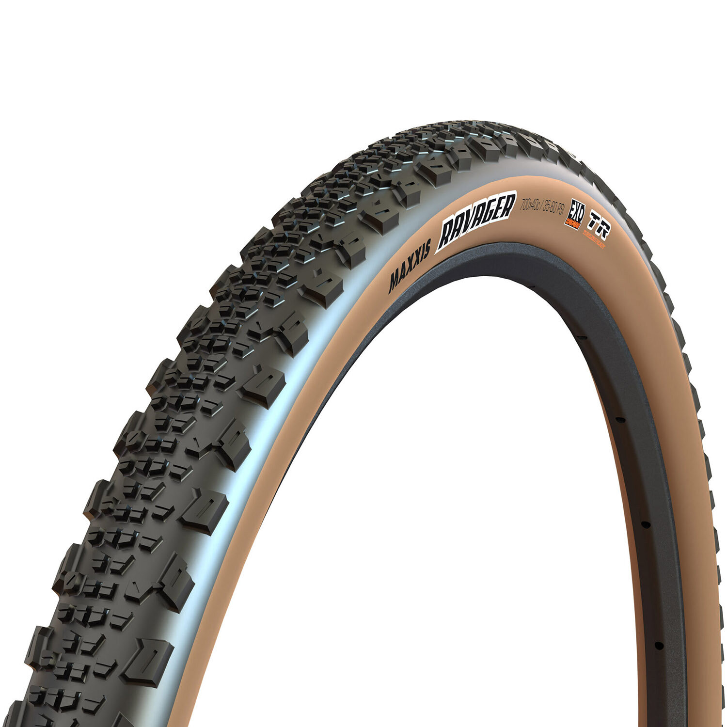 Покрышка Maxxis 700x40C Ravager 40-622 Foldable EXO/TR/Tanwall (б/р) ETB00457800