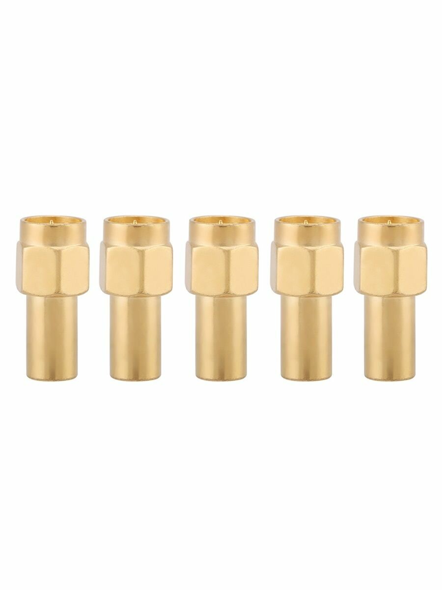 5-упаковочные SMA-мужские коаксиальные разъемы RF 50 Ом 2 Вт соответствуют терминаторам для легкого завершения нагрузки и защиты сигналов