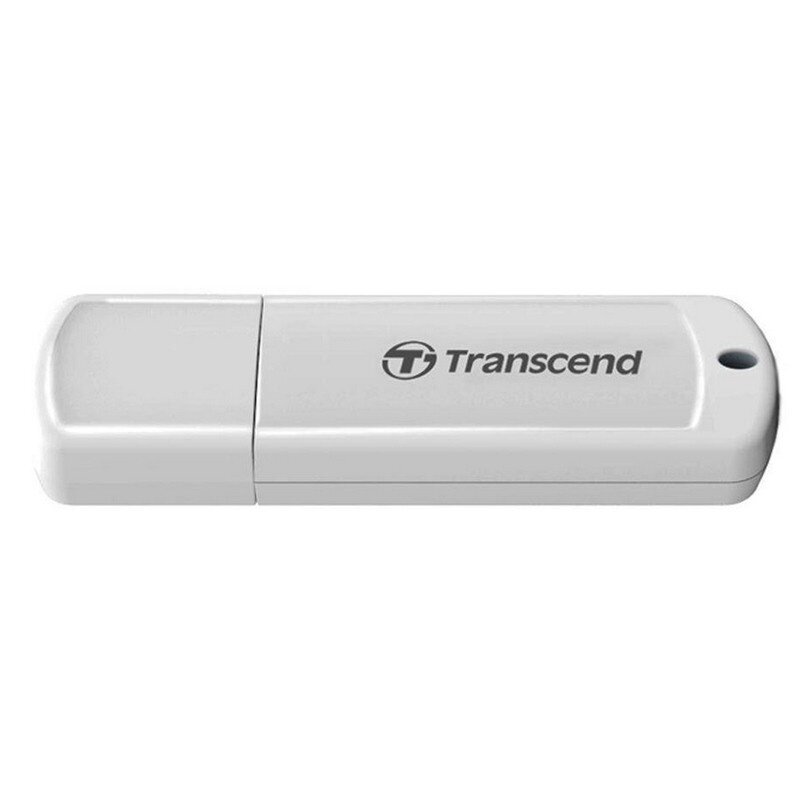 Флеш-карта Transcend JetFlash 370, 32Gb, USB 2.0, белая (TS32GJF370)