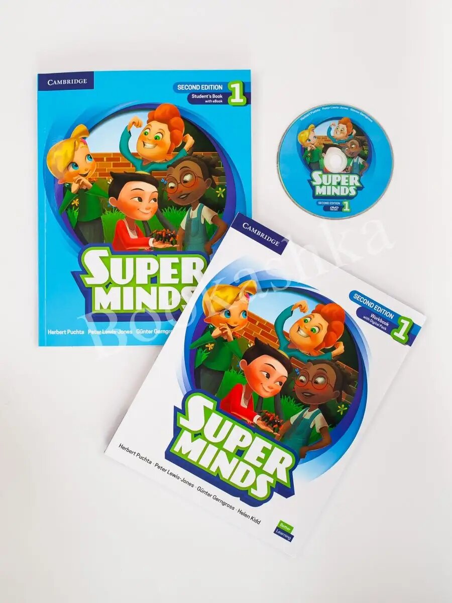 Super Minds Level 1 Sbook+Workbook+CD (second edition)