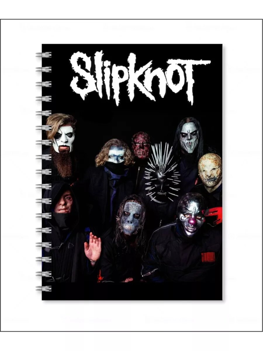 Тетрадь А5 Slipknot - Слипнот