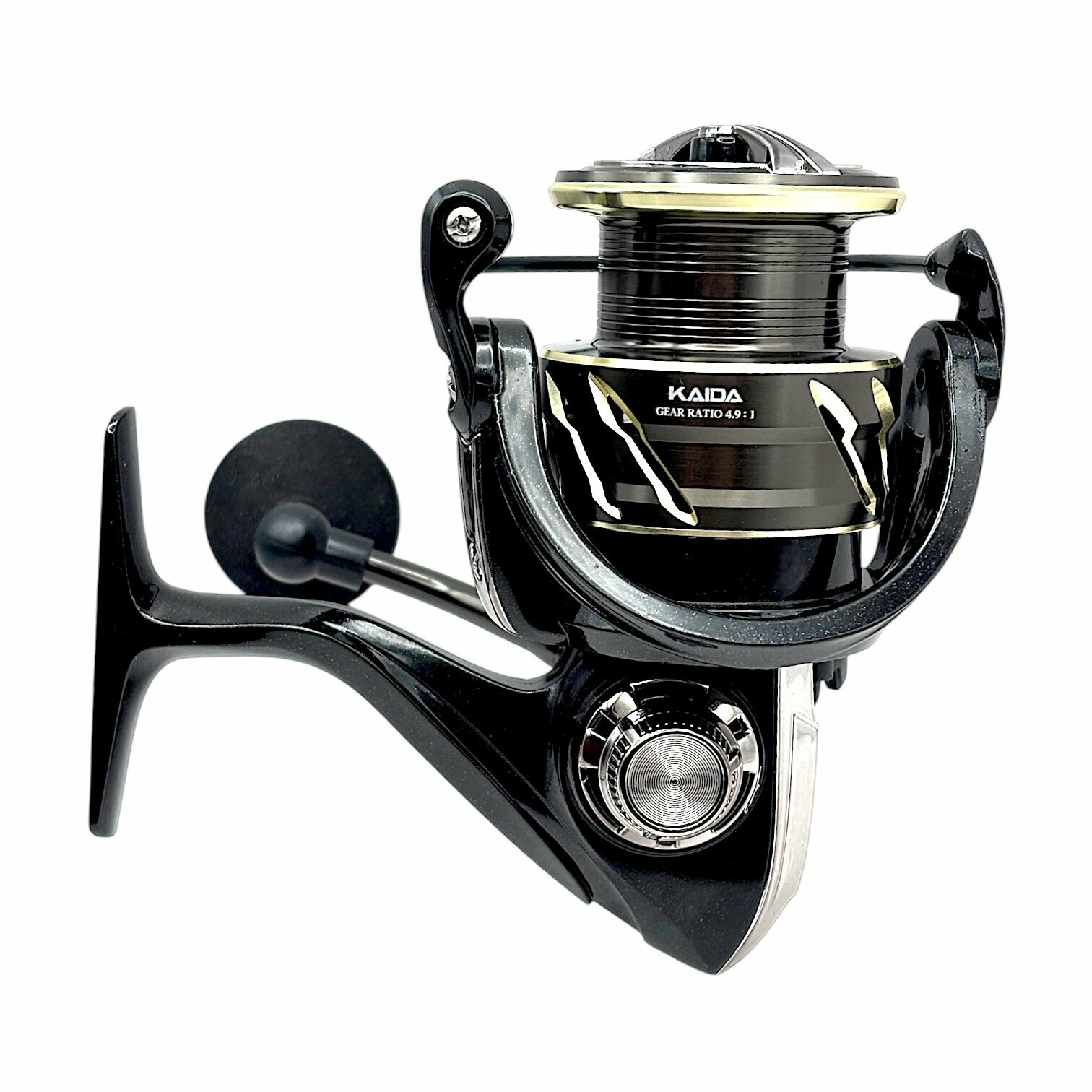Катушка Kaida Rezel 4000 5+1 подшипников для рыбалки на спиннинга, фидер, донку, Кайда резел