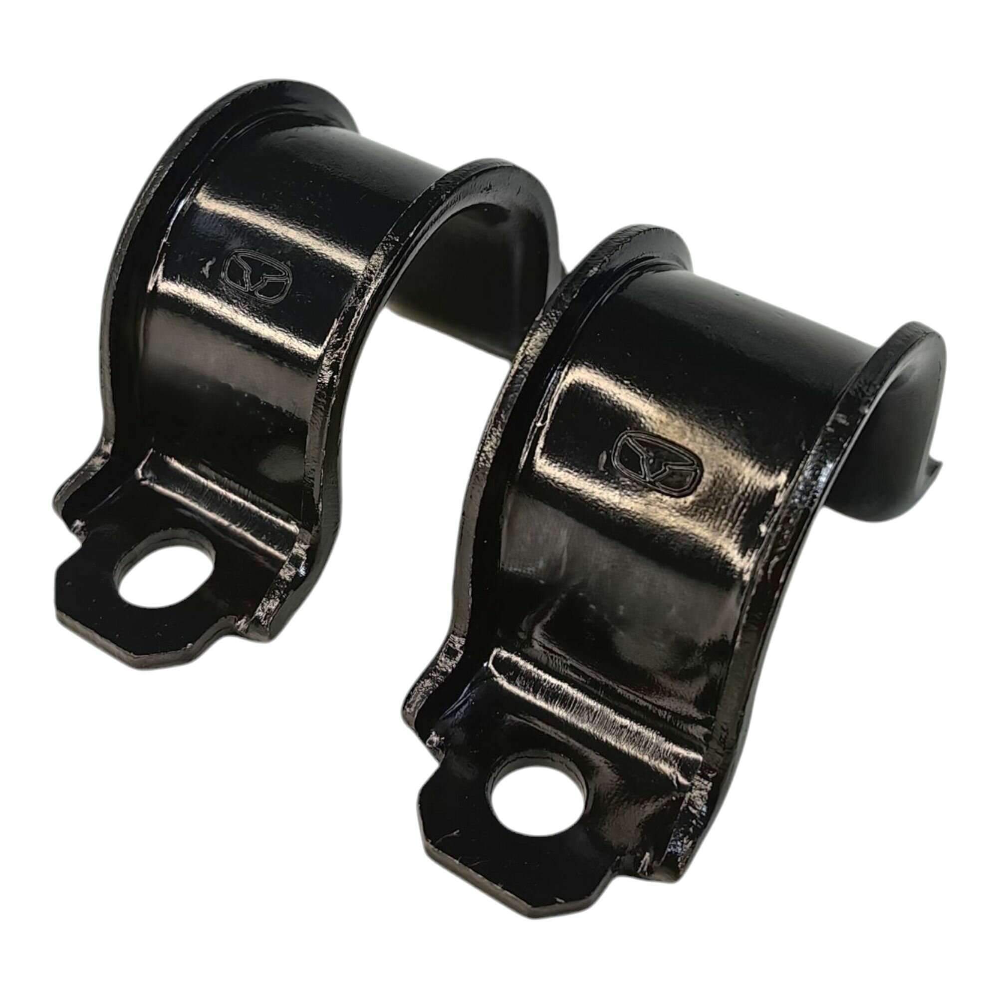 Хомут втулки стабилизатора переднего (комплект 2 шт.) Чери Тигго Т11/Лифан Х60 (Chery T11/Lifan X60) T11-2906017