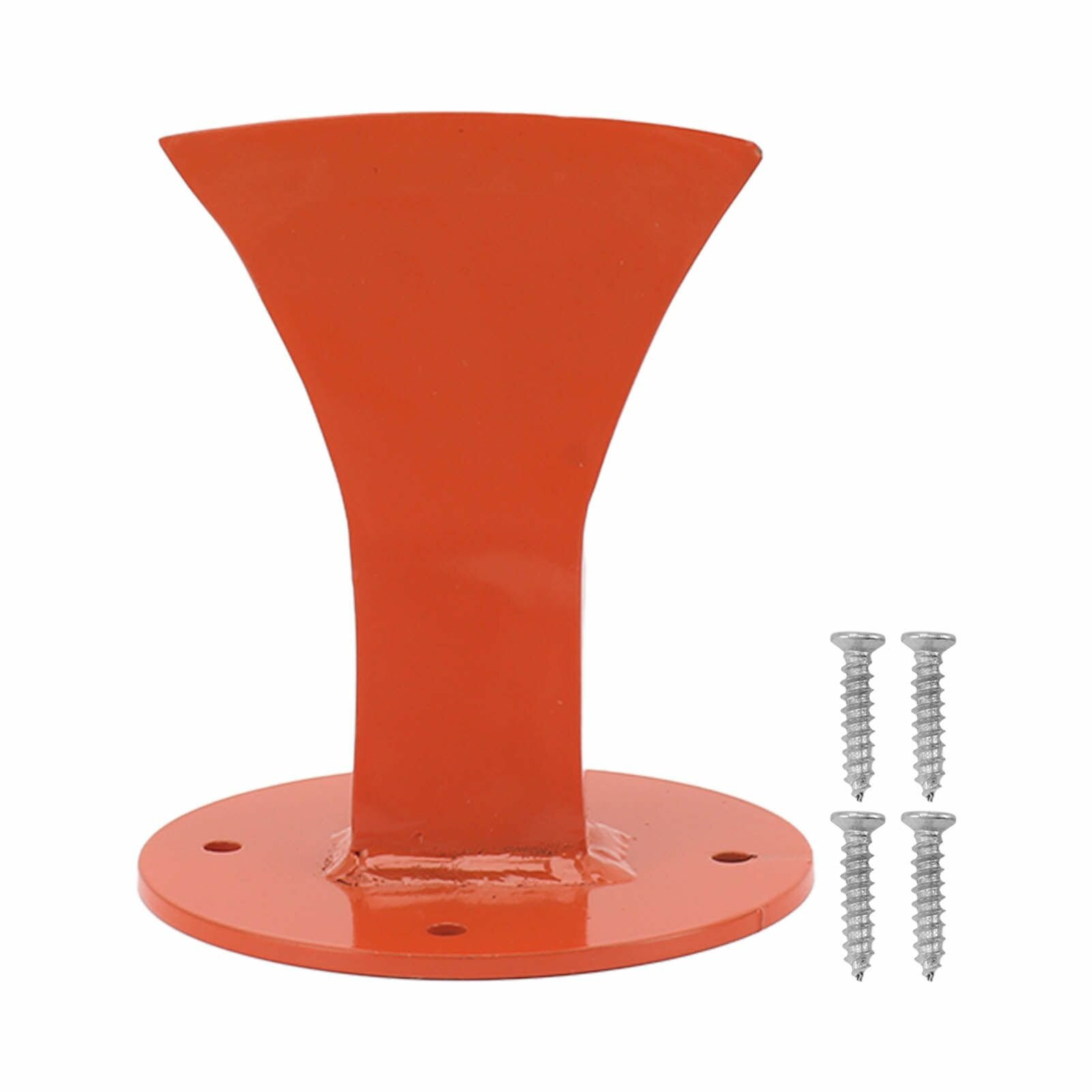 Дровокол из кованой стали, ручной разжигатель для разжигания с противоскользящей ручкой, безопасный дровокол для внутреннего и наружного использования, оранжевый