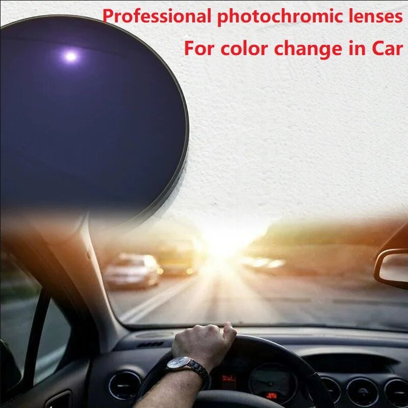 Фотохромные линзы Gray in car 1.67 SO SMOOTH WIND MR-8